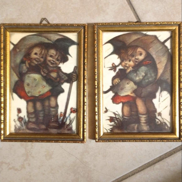 Germany | Accents | Made In Germany Hummel Pictures In Vintage Frames 4 ...